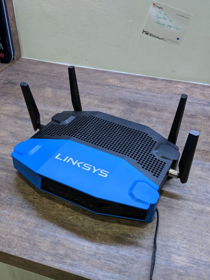 Linksys Wireless Router WRT1900AC, Computers & Tech, Parts ...