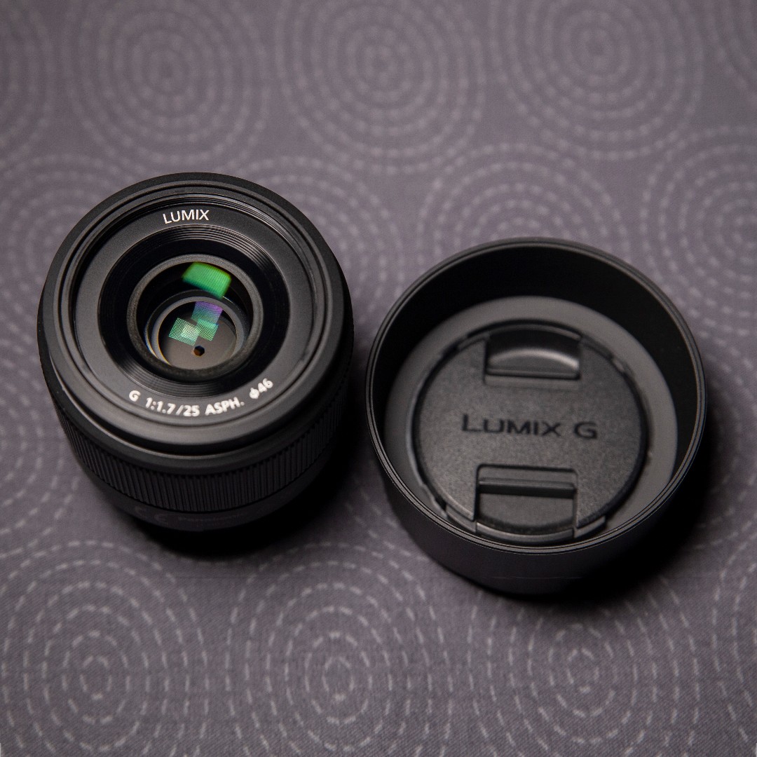 Lumix 25mm f1.7, Photography, Lens & Kits on Carousell