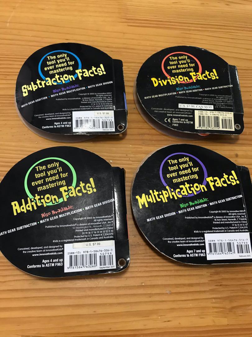 Math Gear, board game, addition, subtraction, multiplication, division ...