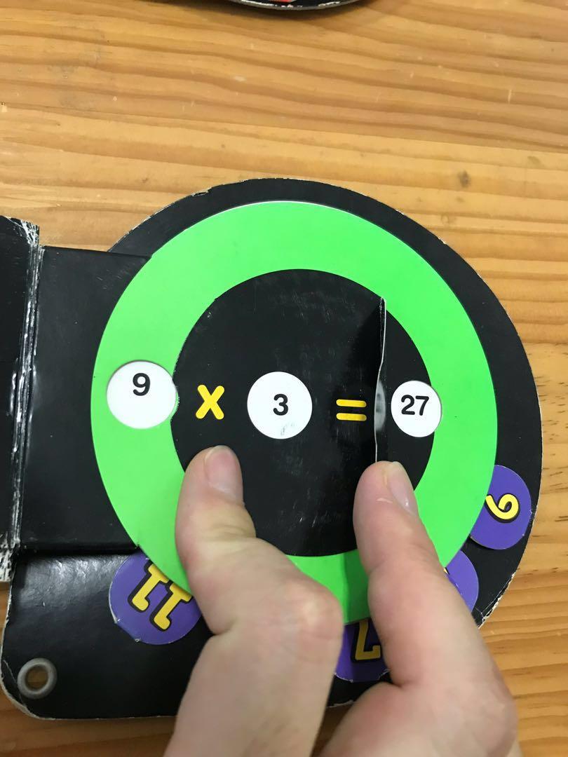 Math Gear, board game, addition, subtraction, multiplication, division ...