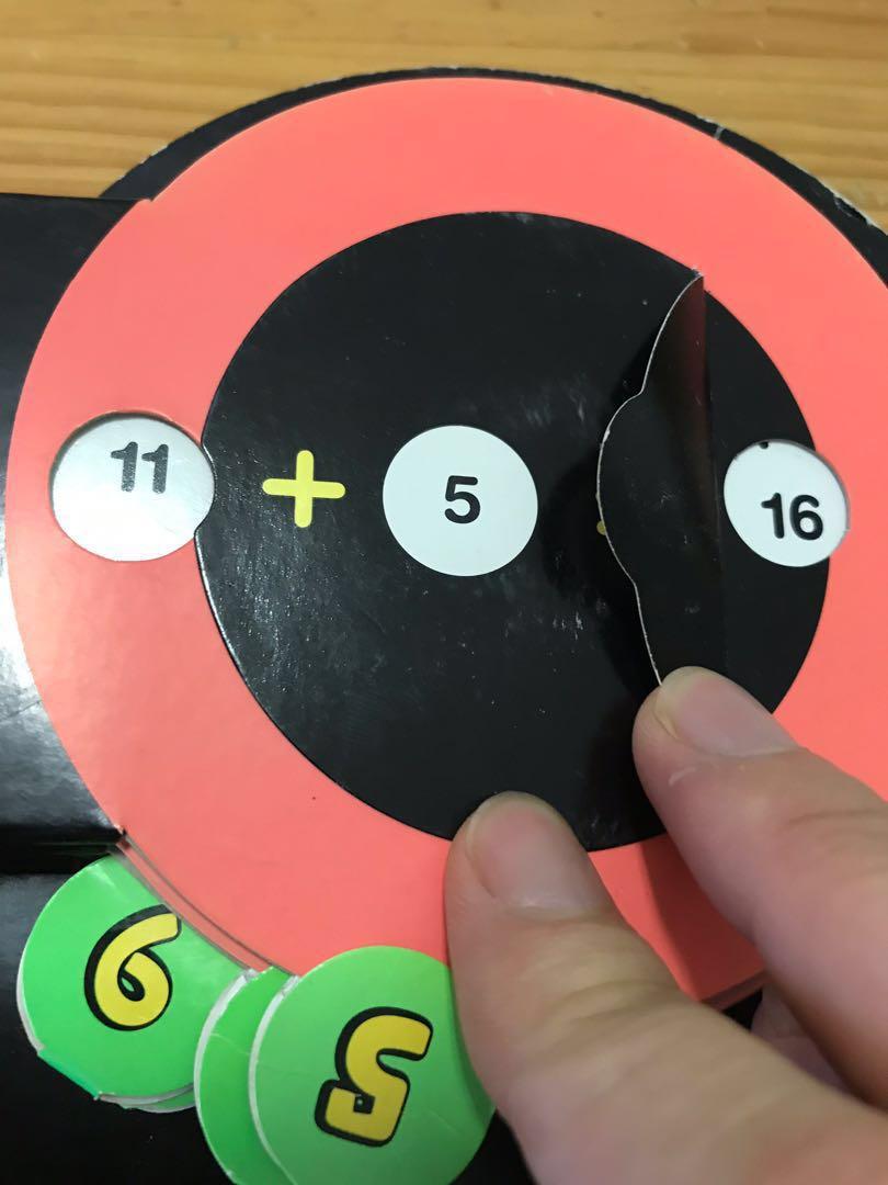 Math Gear, board game, addition, subtraction, multiplication, division ...