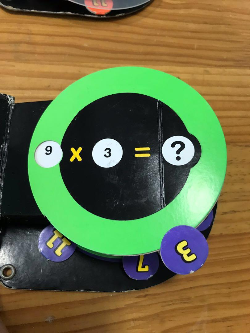 Math Gear, board game, addition, subtraction, multiplication, division ...