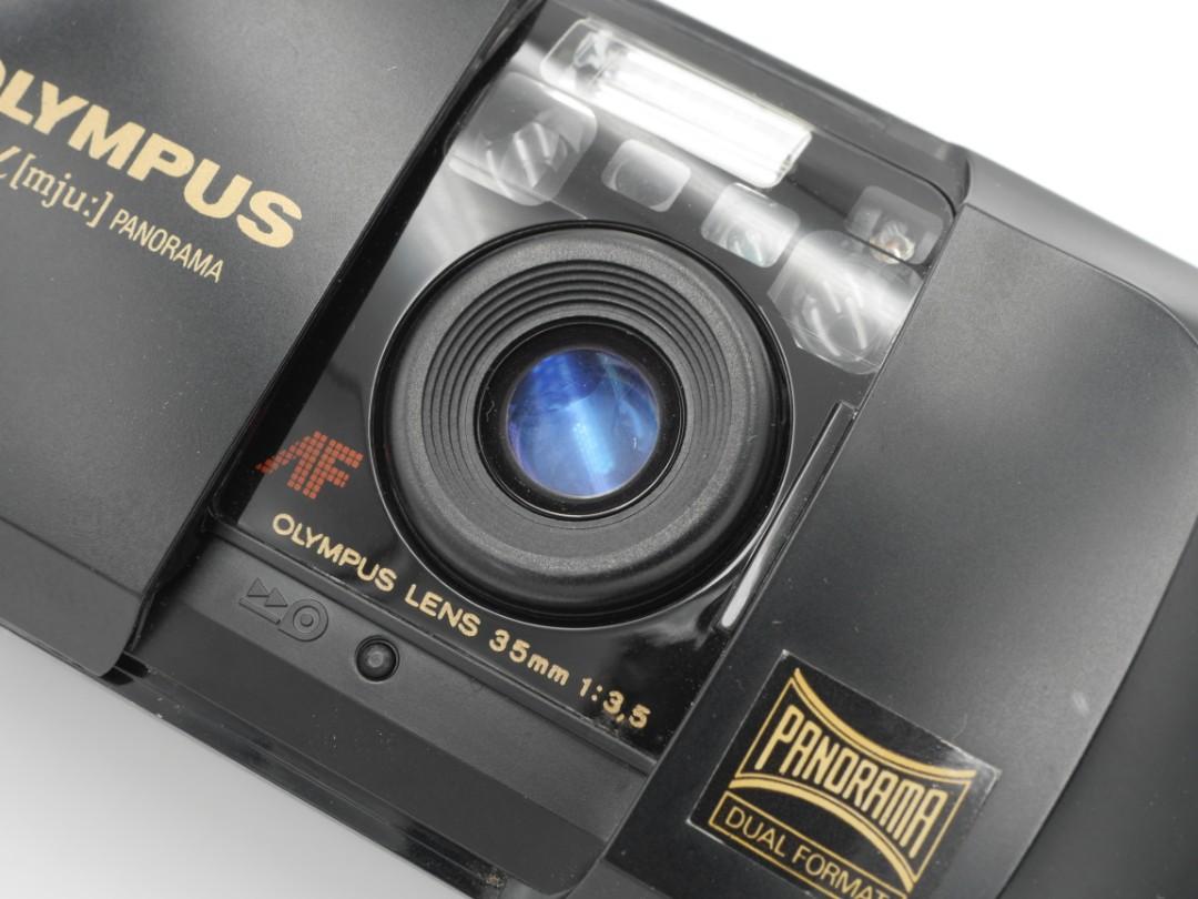 MINT Olympus MJU 1 GOLD Panorama Quartz date *RARE*, Photography ...