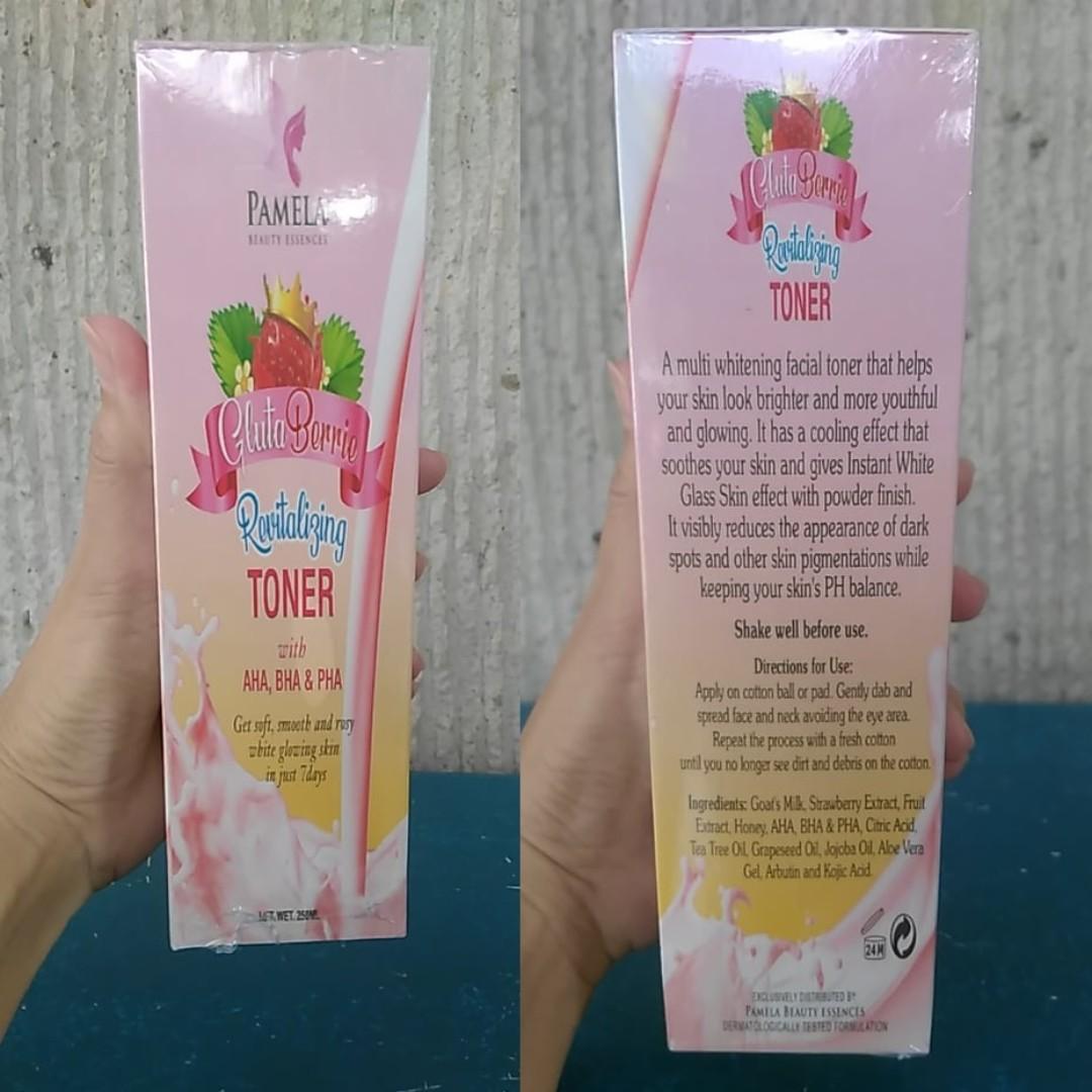 Pamela Gluta-Berrie Revitilizing Toner, Health & Nutrition, Health ...