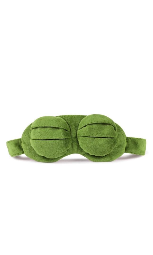 Pepe Frog Sleeping Eye Shades, Everything Else on Carousell