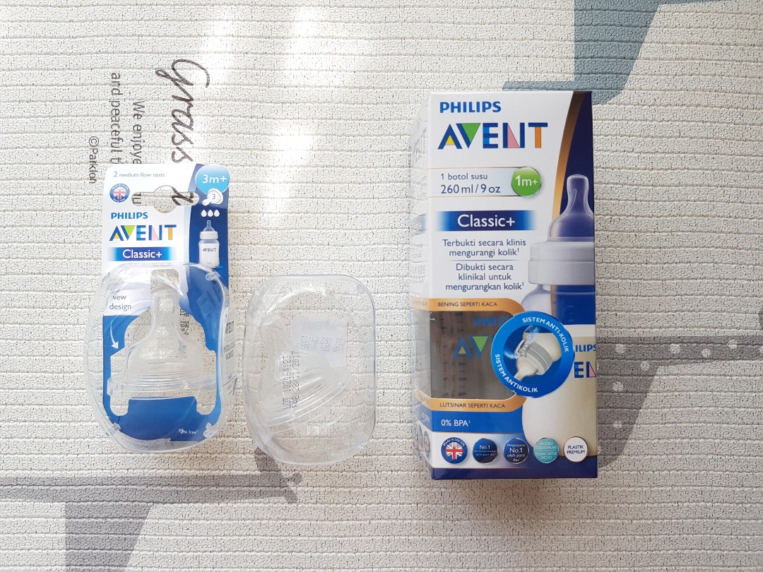 Philips Avent Classic PA Bottle (260ml), Babies & Kids, Nursing ...