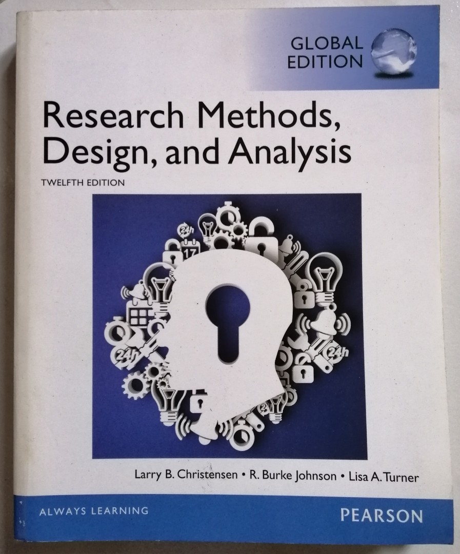 Research Methods, Design, and Analysis 12ed Textbook, Hobbies & Toys ...
