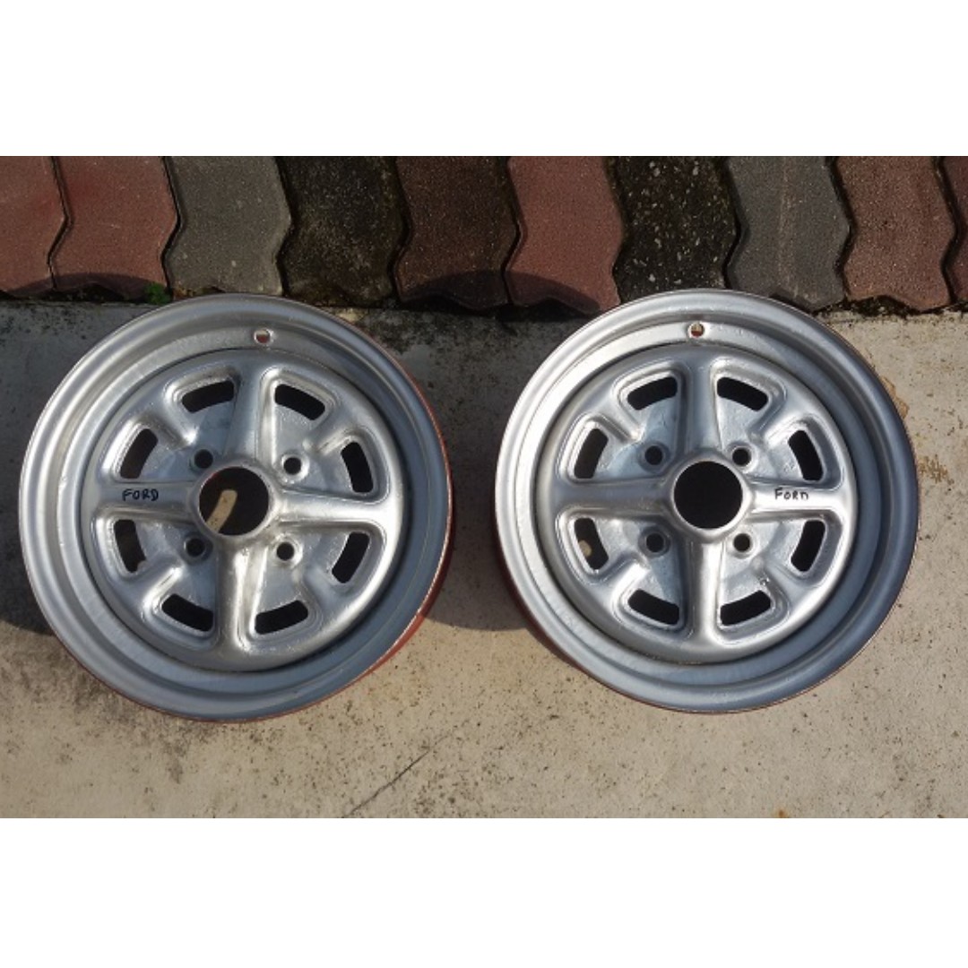 Rostyle Steel Rim for Classic Ford, Auto Accessories on Carousell