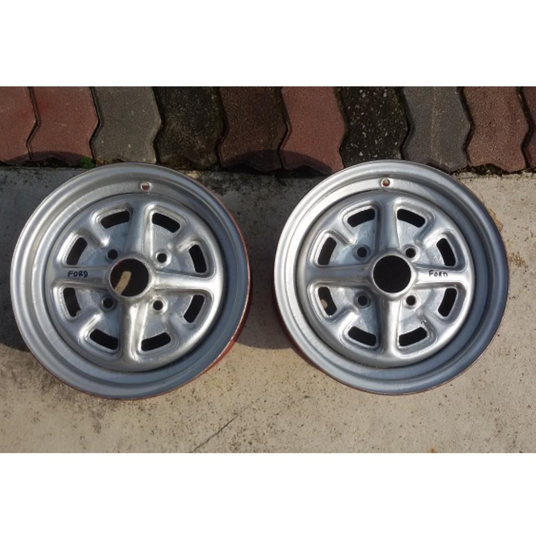 Rostyle Steel Rim for Classic Ford, Auto Accessories on Carousell