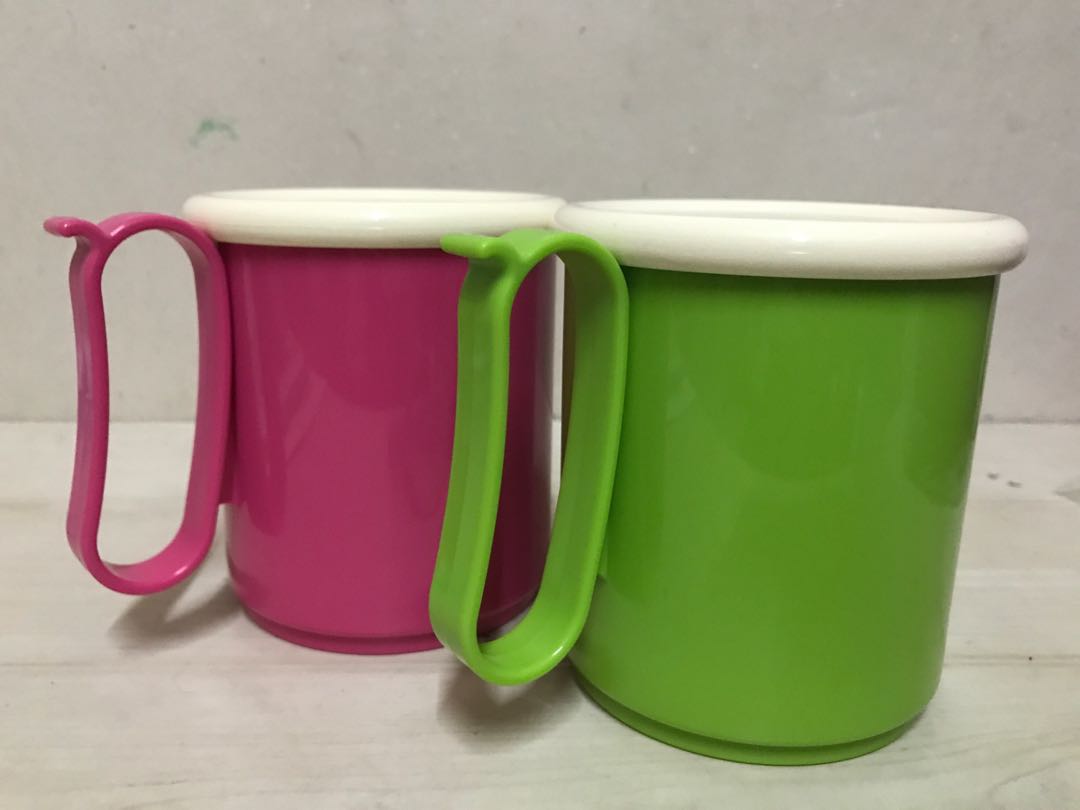 Tupperware microwaveable jumbo mug 500ml #RayaHome, Furniture & Home ...