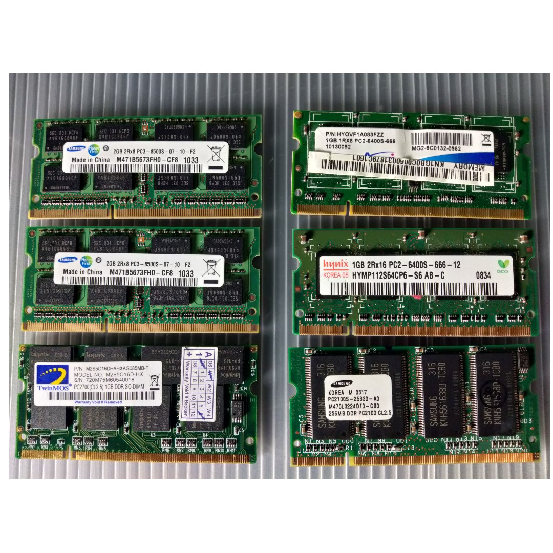 Used Laptop RAM, Computers & Tech, Parts & Accessories, Computer Parts ...
