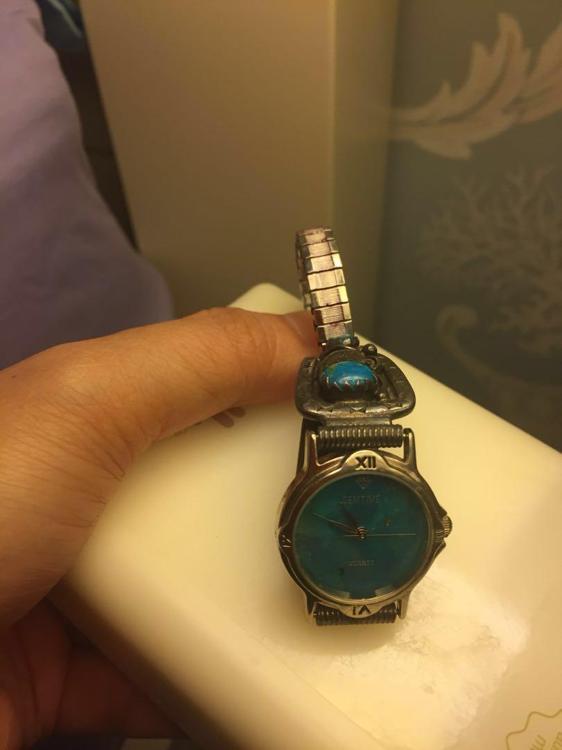 Antique turquoise watch, Women's Fashion, Watches & Accessories ...