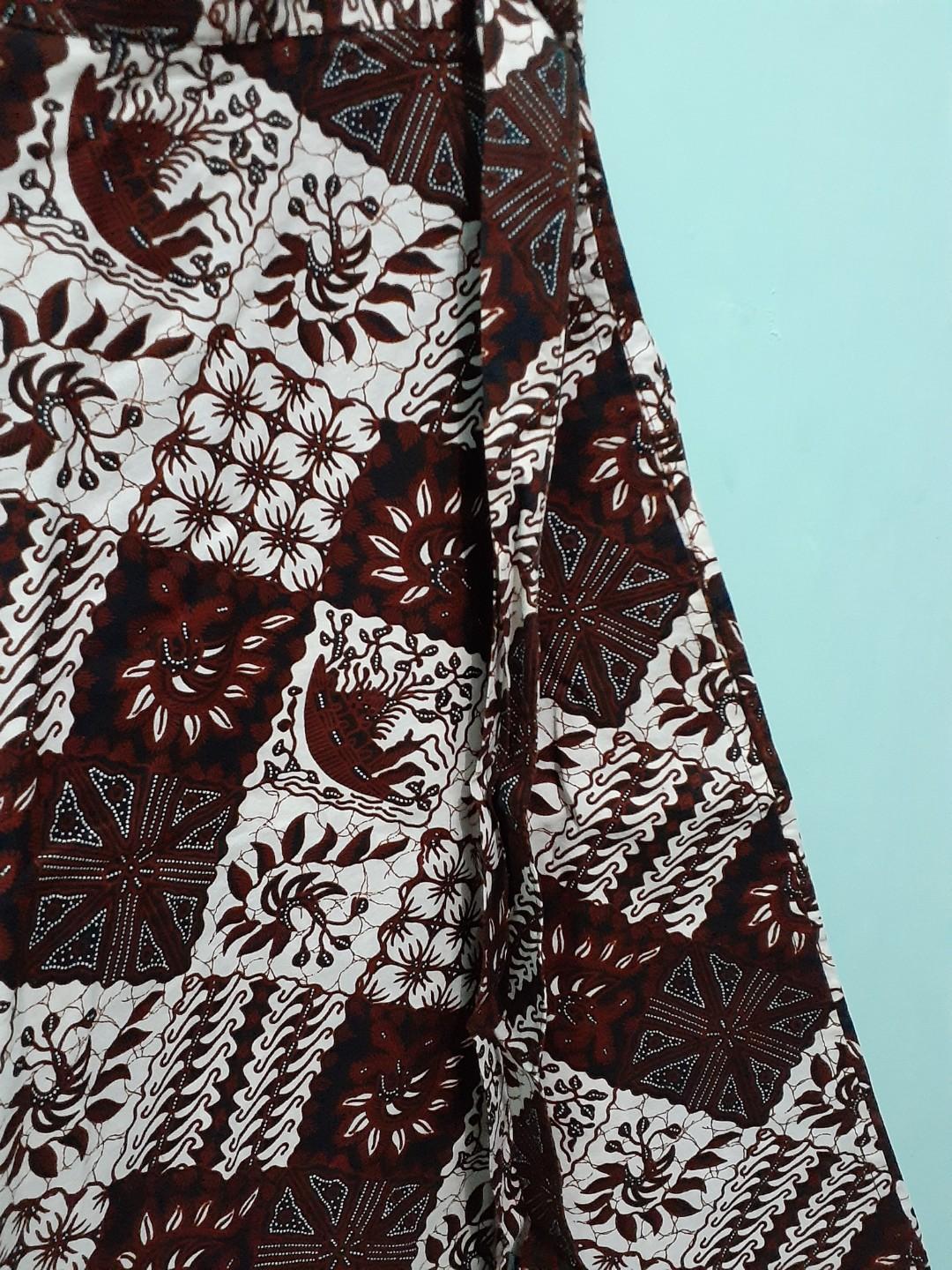 #BAPAU Rok Lilit Ikat / Batik Skirt, Fesyen Wanita, Pakaian Wanita ...