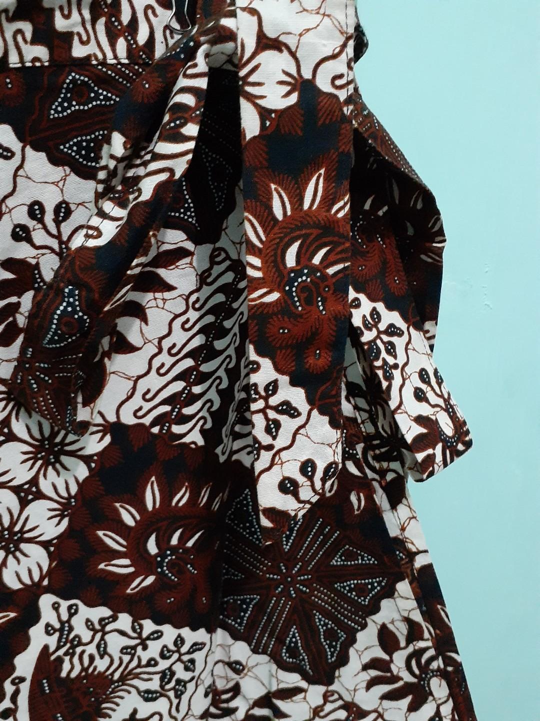 #BAPAU Rok Lilit Ikat / Batik Skirt, Fesyen Wanita, Pakaian Wanita ...