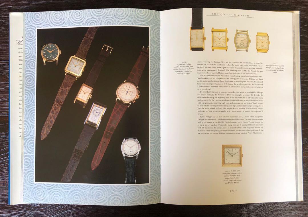 Book on Classic Watches., Vintage & Collectibles, Vintage Watches ...