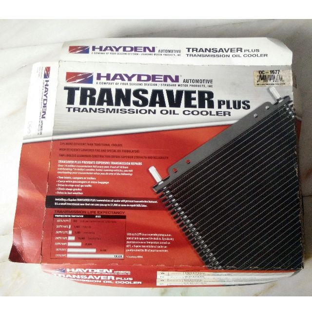 Brand New Hayden ATF cooler 677 Universal model, Car Accessories ...