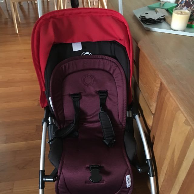 Bugaboo Bee Plus + Wheeled board, Babies & Kids, Going Out, Strollers ...