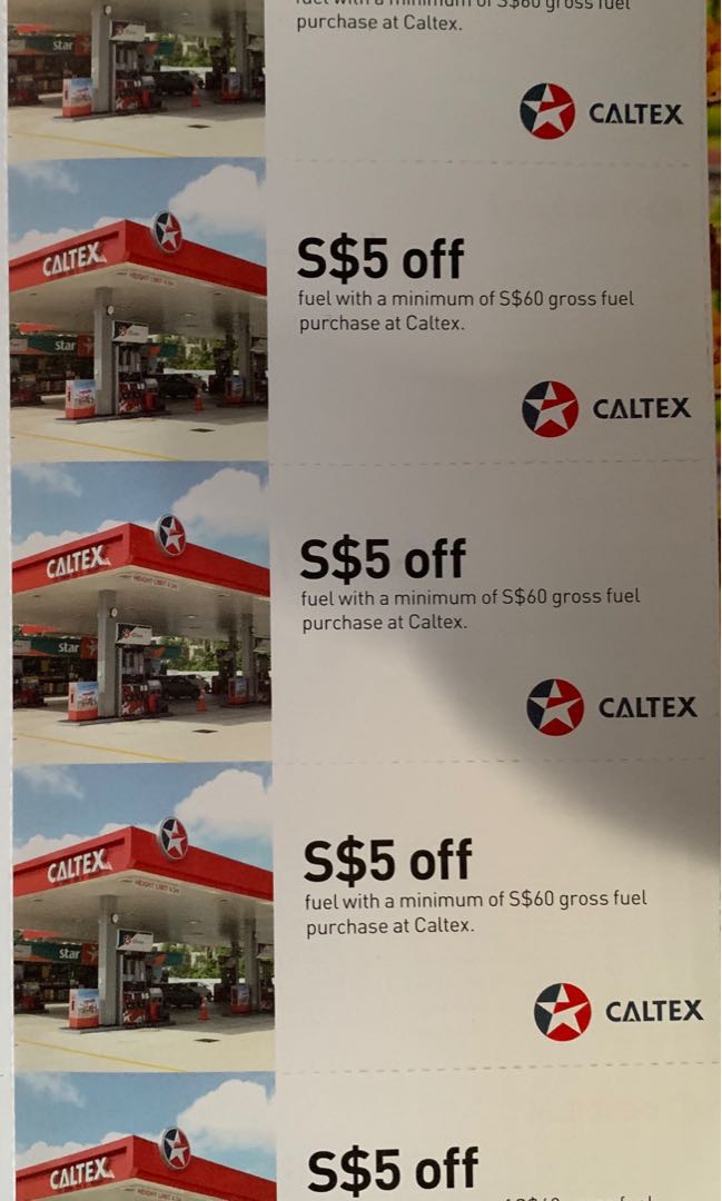 Caltex Voucher, Everything Else on Carousell