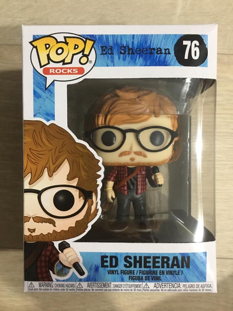 Funko Pop - Music Ed Sheeran, Hobbies & Toys, Toys & Games on Carousell