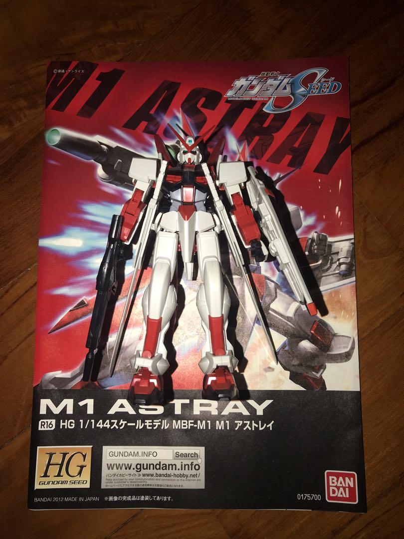 HG 1/144 M1 Astray Gundam, Hobbies & Toys, Toys & Games on Carousell
