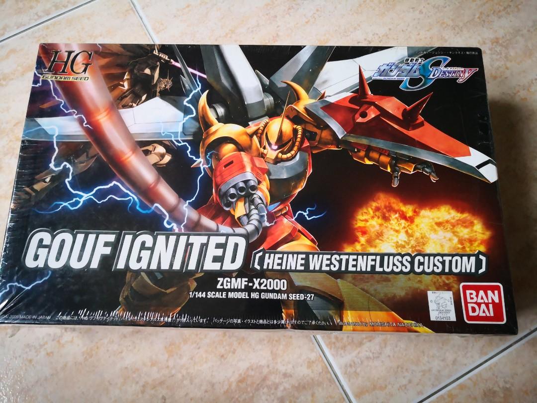 HG Gundam Seed 1/144 #27 Gouf Ignited (Heine Westenfluss Custom ...