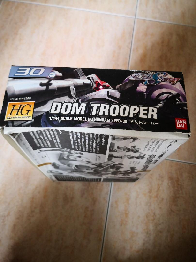 HG Gundam Seed 1/144 #30 Dom Trooper, Hobbies & Toys, Toys & Games on ...
