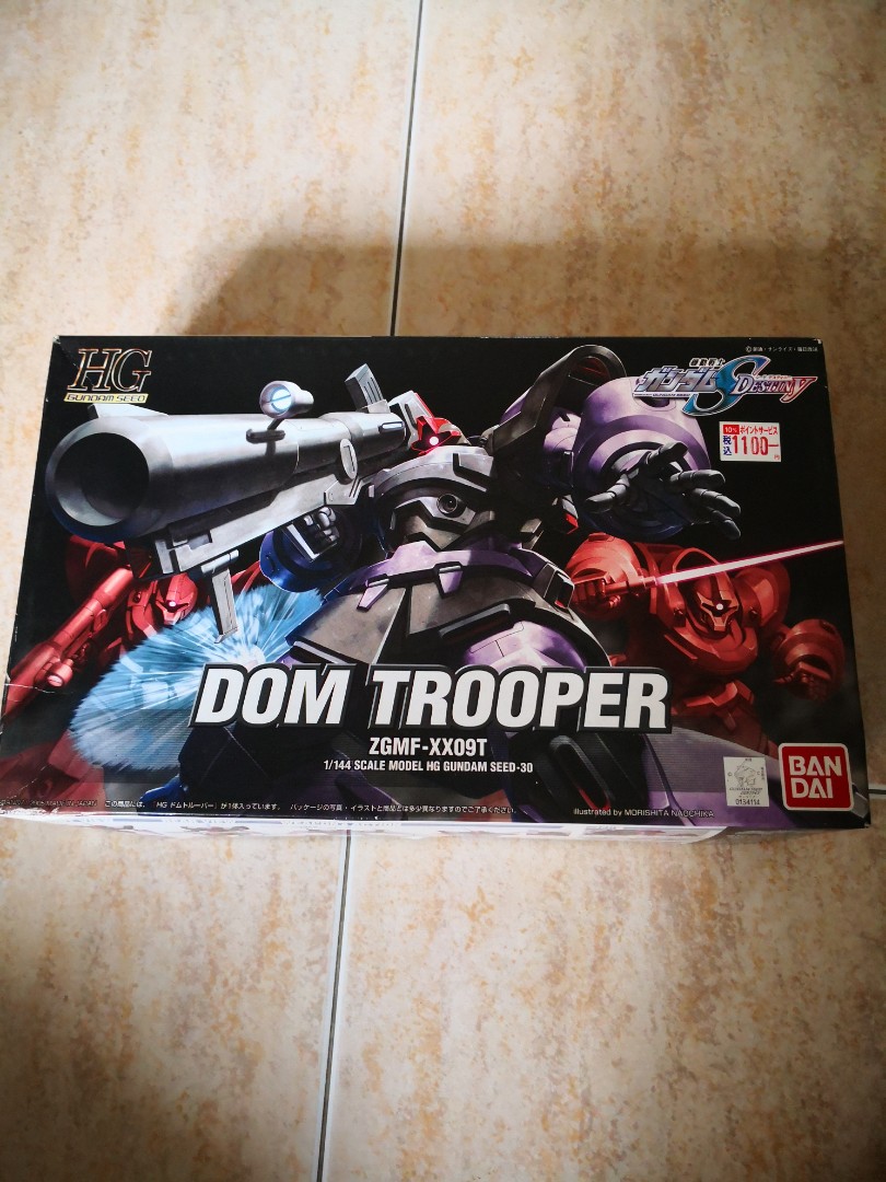 HG Gundam Seed 1/144 #30 Dom Trooper, Hobbies & Toys, Toys & Games on ...
