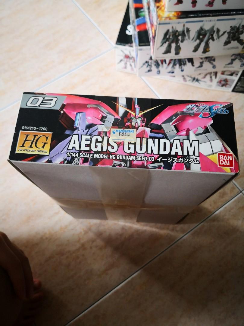 HG Gundam Seed 1/144 #3 Aegis Gundam, Hobbies & Toys, Toys & Games on Carousell