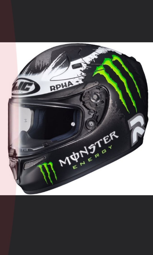 HJC RPHA 10 Plus (Lorenzo) Size M, Motorcycles, Motorcycle Apparel on ...