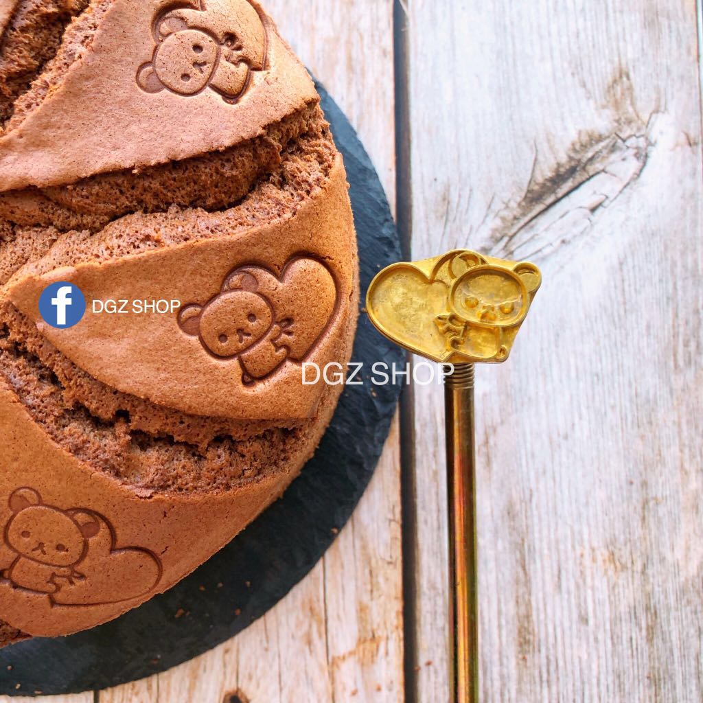 Hot Stamp Tool for printing on cakes, pancakes, wood, leather, Design ...