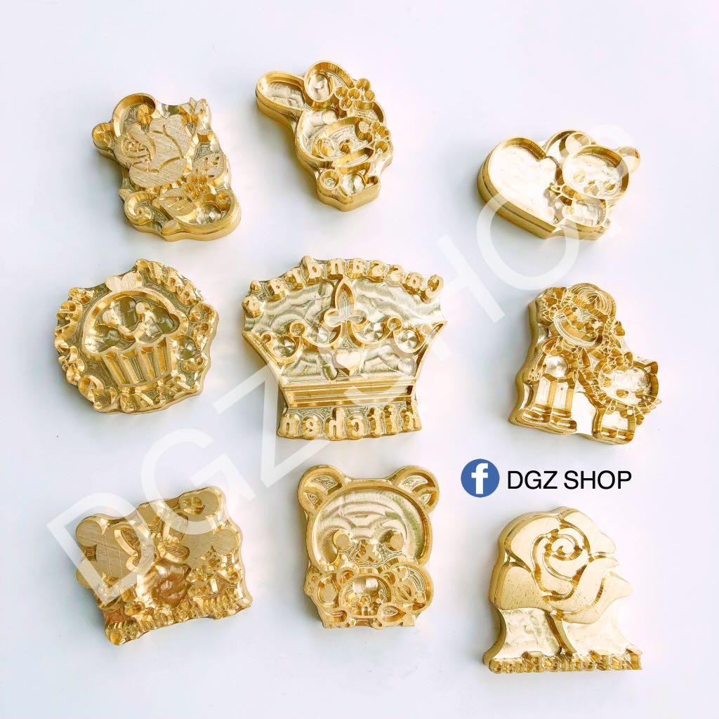 Hot Stamp Tool for printing on cakes, pancakes, wood, leather, Design ...