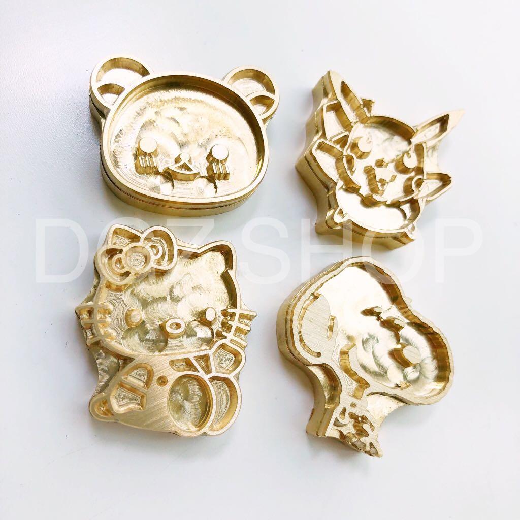 Hot Stamp Tool for printing on cakes, pancakes, wood, leather, Design ...