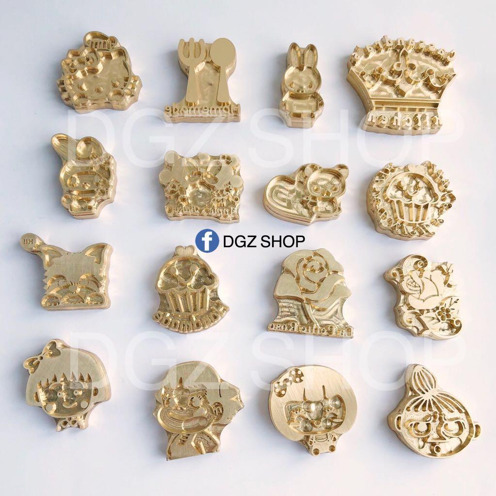 Hot Stamp Tool for printing on cakes, pancakes, wood, leather, Design ...