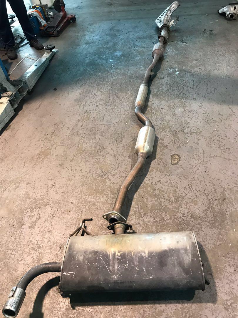 Lancer Ex stock exhaust, Car Accessories, Accessories on Carousell