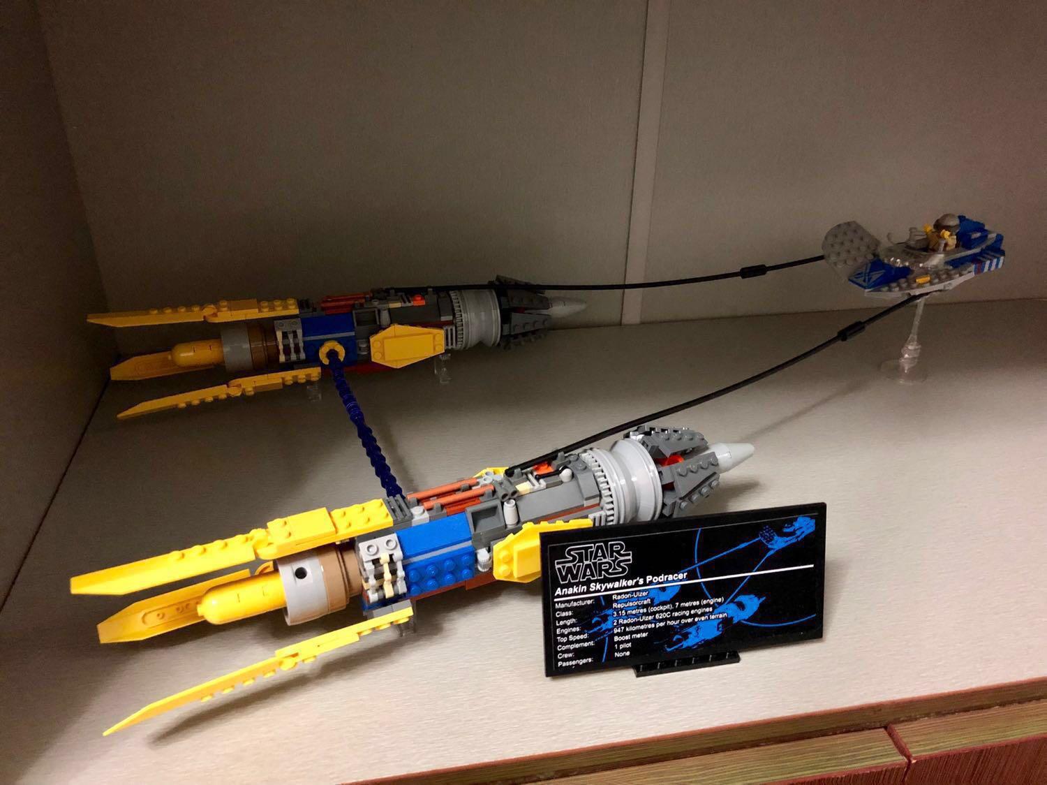 Lego custom Starwars - Anakin Skywalker's Podracer, Hobbies & Toys ...