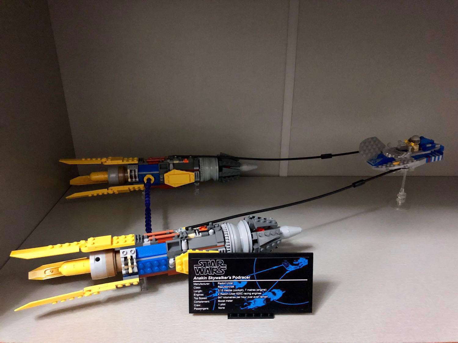 Lego custom Starwars - Anakin Skywalker's Podracer, Hobbies & Toys ...