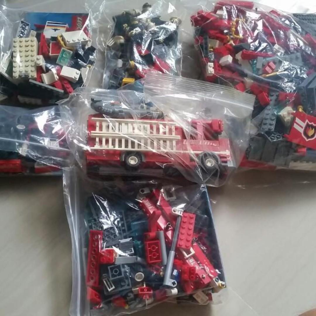 Lego Fire Fighter Theme, Hobbies & Toys, Toys & Games on Carousell