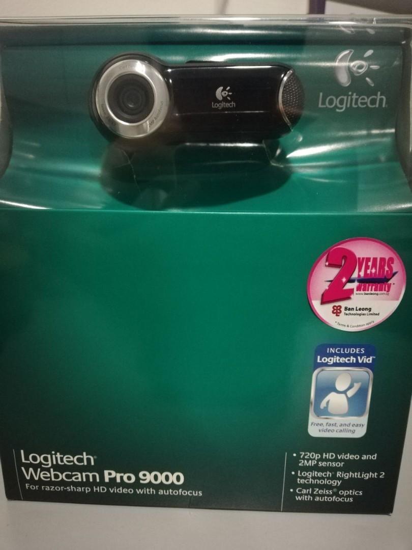 Logitech Webcam Pro 9000, Computers & Tech, Parts & Accessories ...