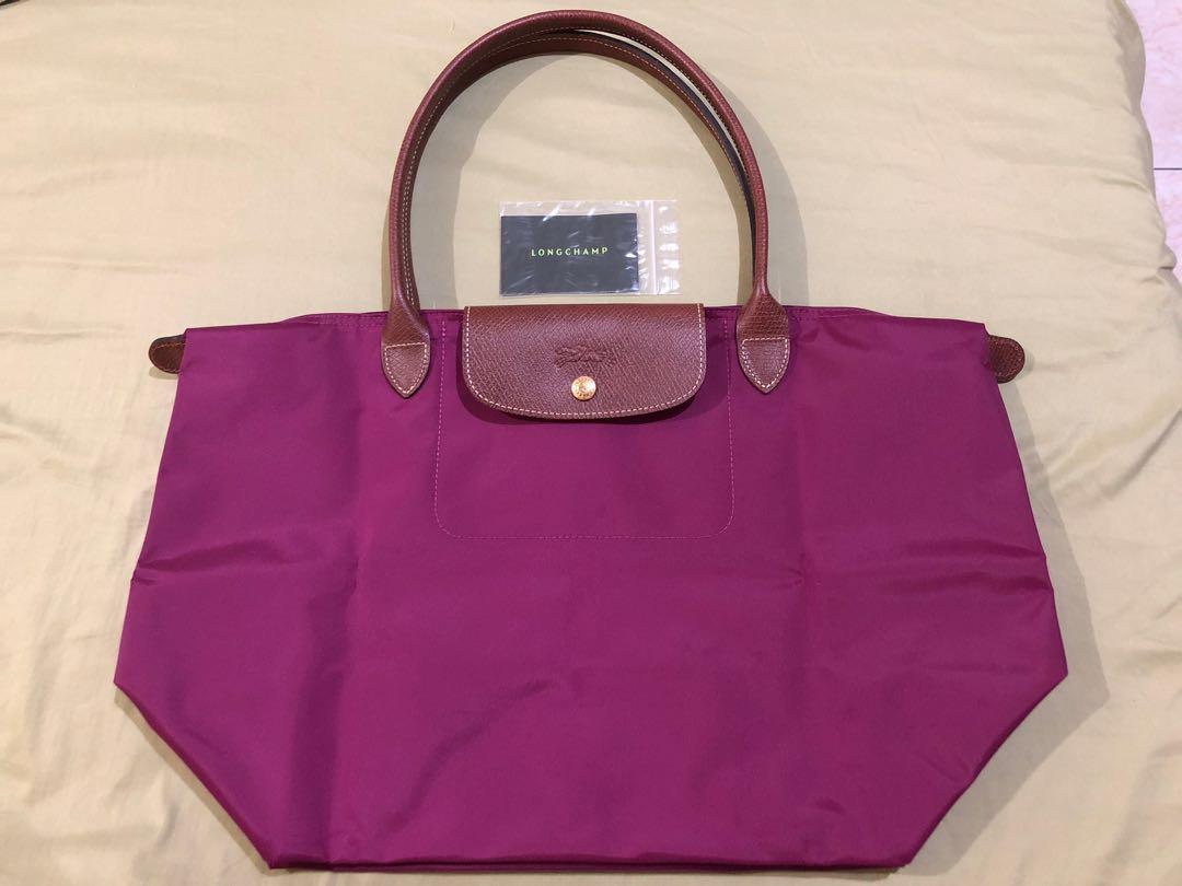 Longchamp Authentic Le Pliage Shopping - Modele Depose, Women's Fashion ...