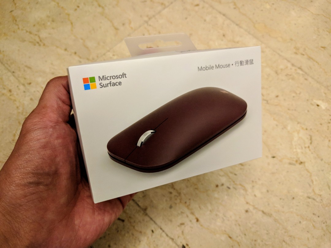 Microsoft Surface Mobile Mouse (Burgundy), Computers & Tech, Parts ...