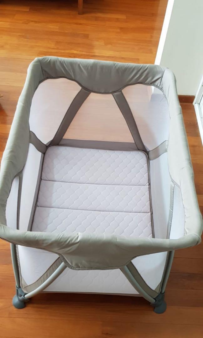 Nuna Sena Mini Travel Cot Safari, Babies & Kids, Baby Nursery & Kids ...