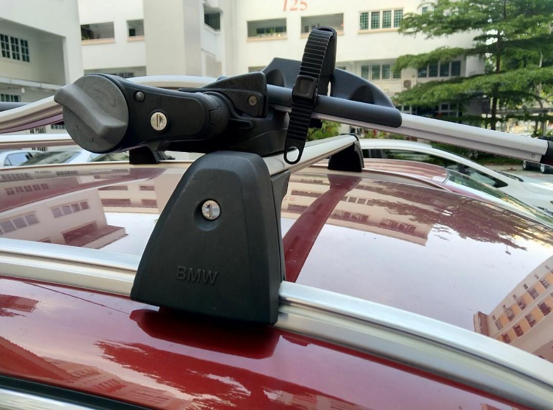 Original BMW roof rack and bicycle rack, Car Accessories, Accessories ...