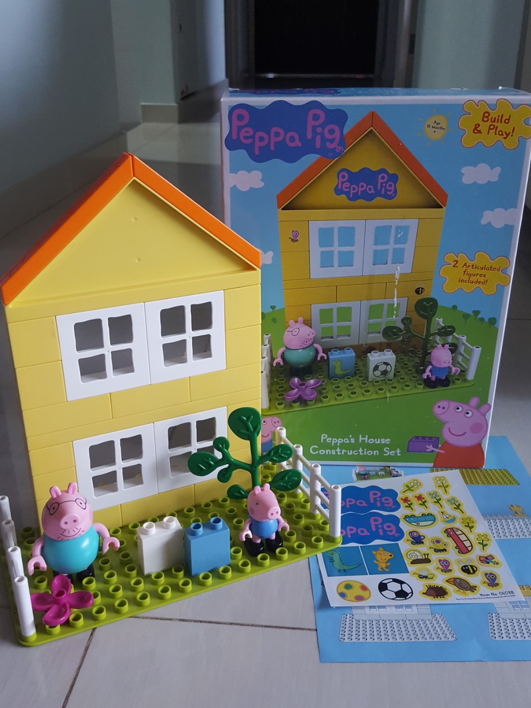 Peppa Pig Builder's Blocks, Hobbies & Toys, Toys & Games on Carousell