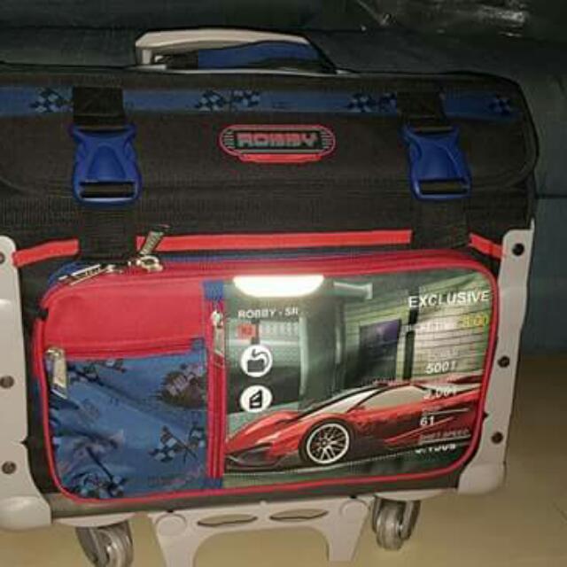 Robby Rabbit Trolley Bag, Babies & Kids, Going Out, Diaper Bags ...