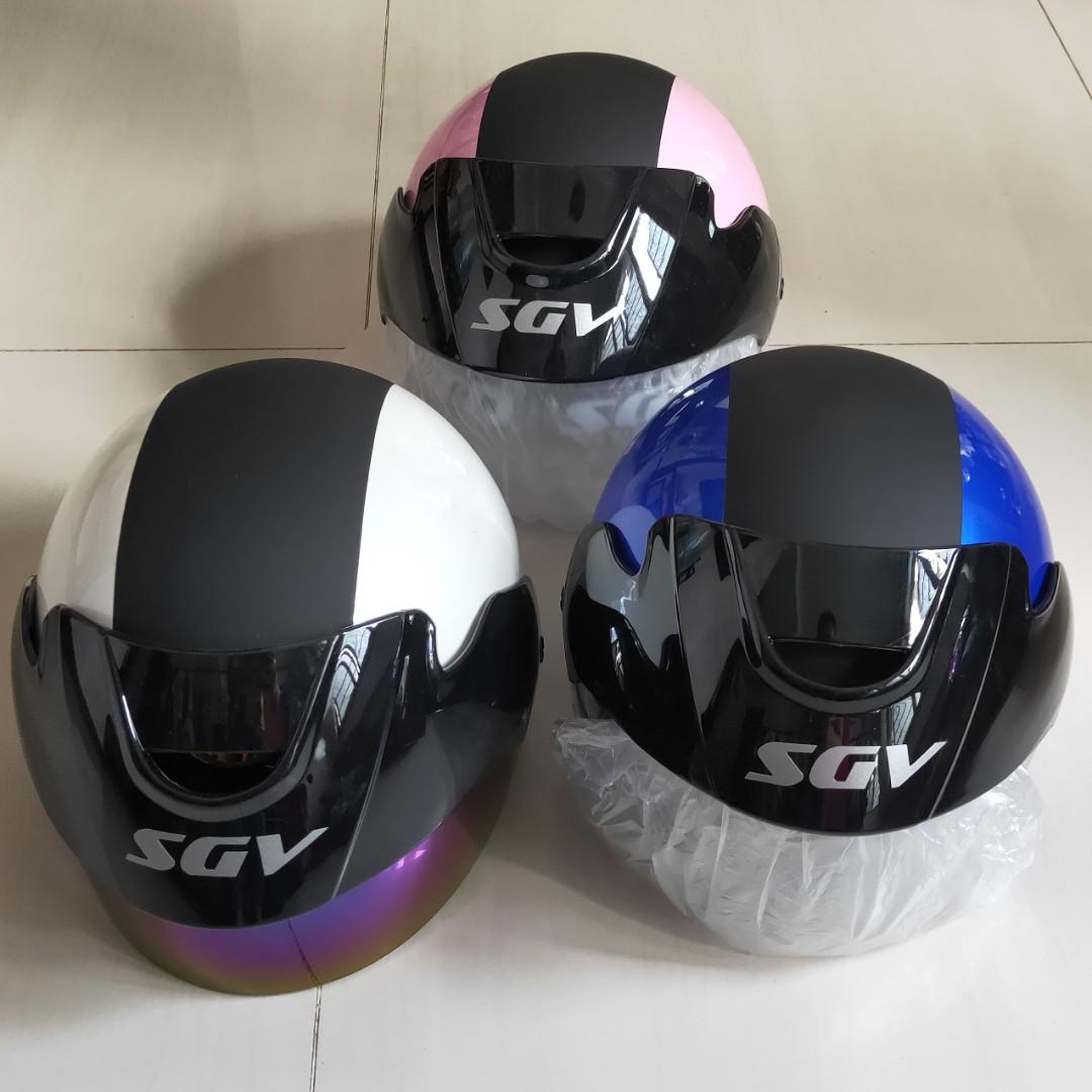 Sgv Cruiser Helmet, Motorcycles, Motorcycle Accessories on Carousell