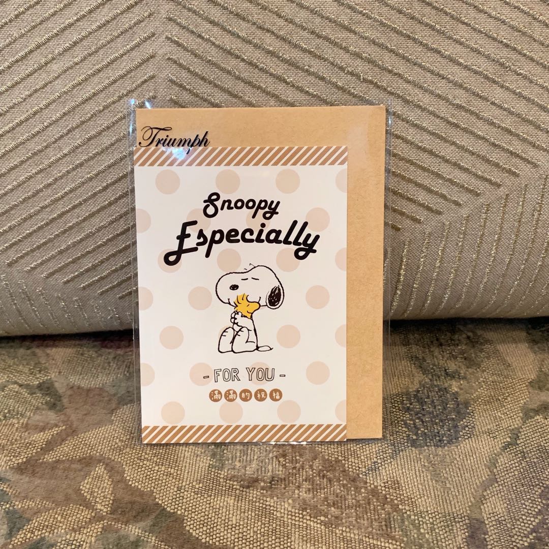 Snoopy gift tag, Everything Else, Others on Carousell