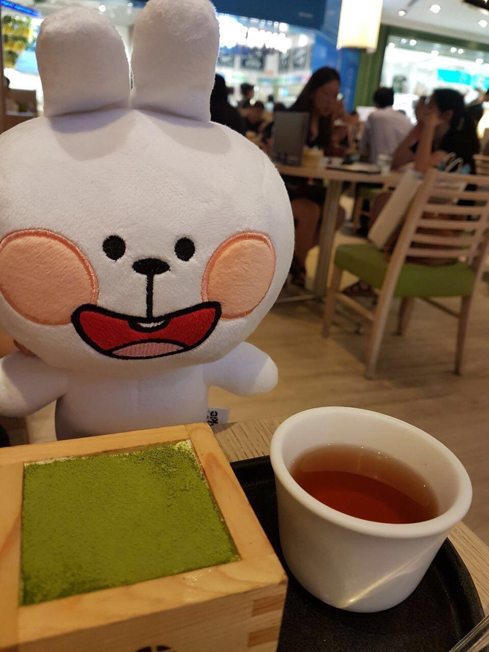 Spoiled Rabbit Smile Person Plushie Soft Toys Dolls Telegram Line ...