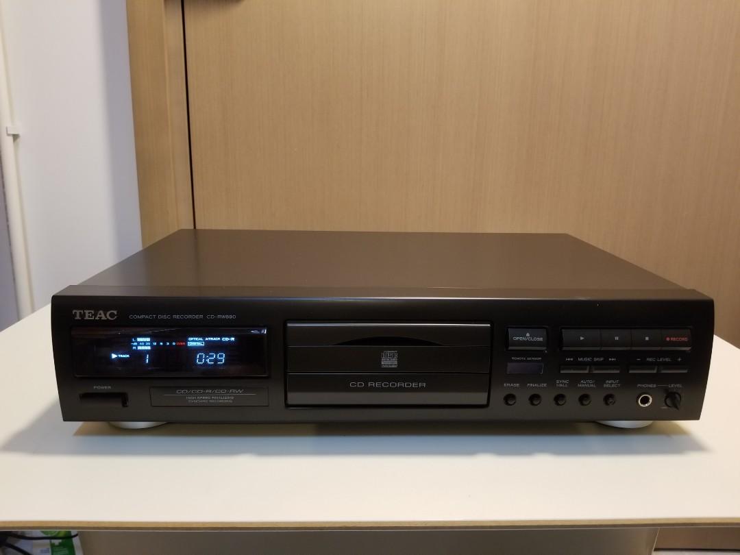 TEAC CD-RW 890 Compact Disc Recorder, 音響器材, 音樂播放裝置 MP3及CD Player ...