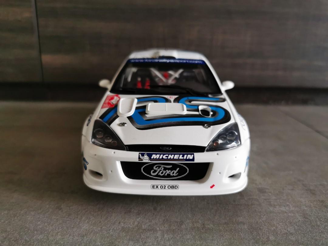 1/18 Autoart Ford Focus WRC 2003' Park / Martin #4 (Rally Monte Carlo ...
