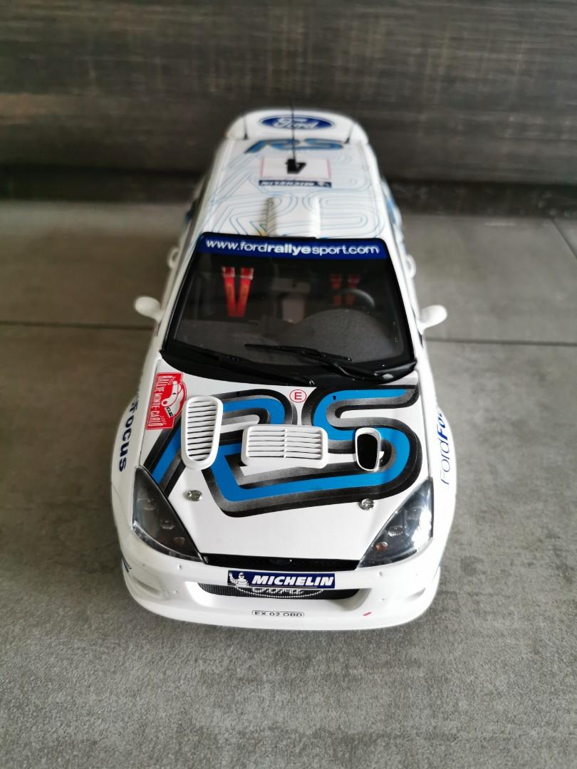 1/18 Autoart Ford Focus WRC 2003' Park / Martin #4 (Rally Monte Carlo ...